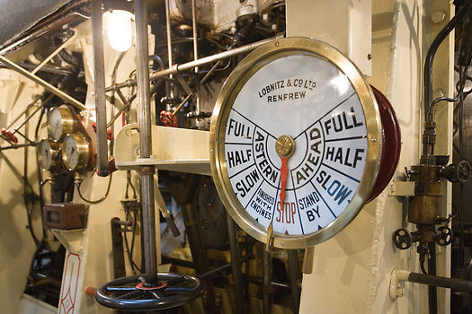 Manning the Engine Room | murky reflection